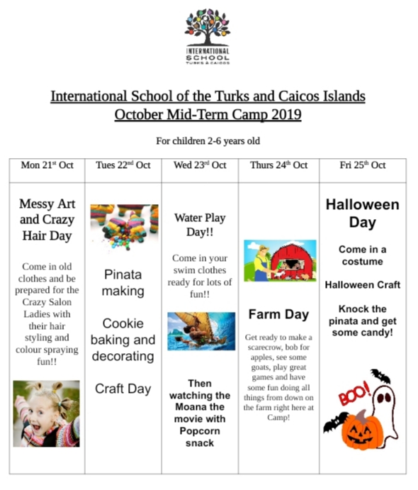 Mid-term Camps October 2019-20 - International School Blog