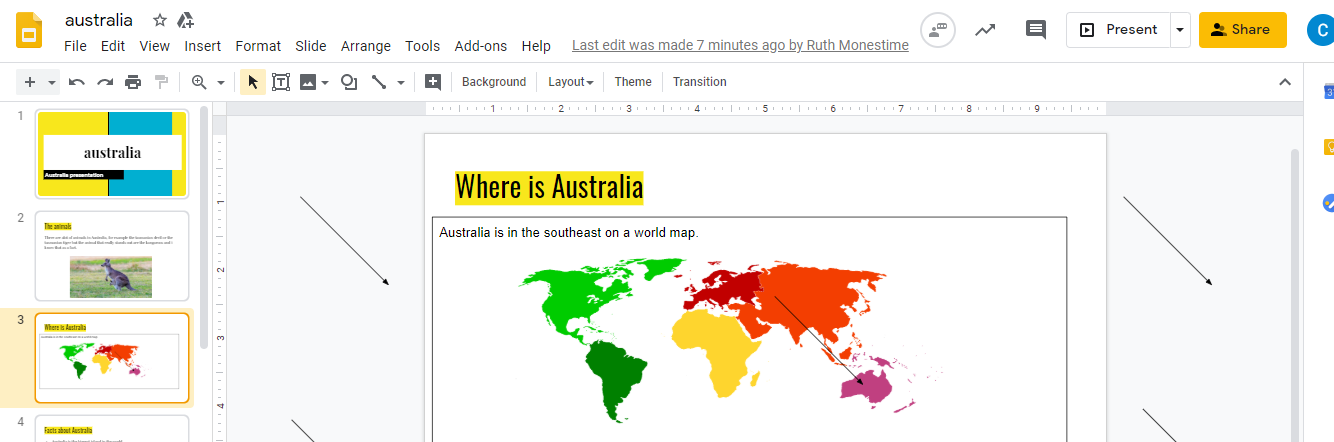 Grade 5's Australia Presentations using Google Slides - International ...