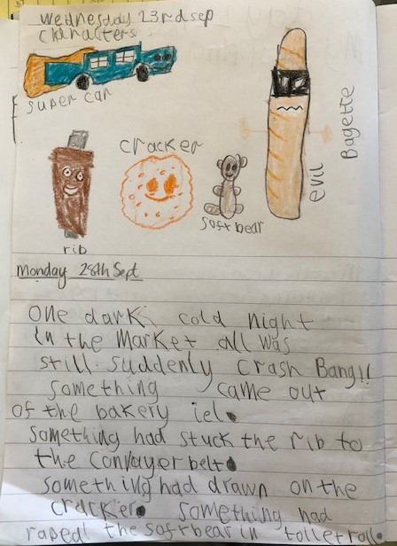 Grade 1 goes on an adventure with Supertato! - International School Blog
