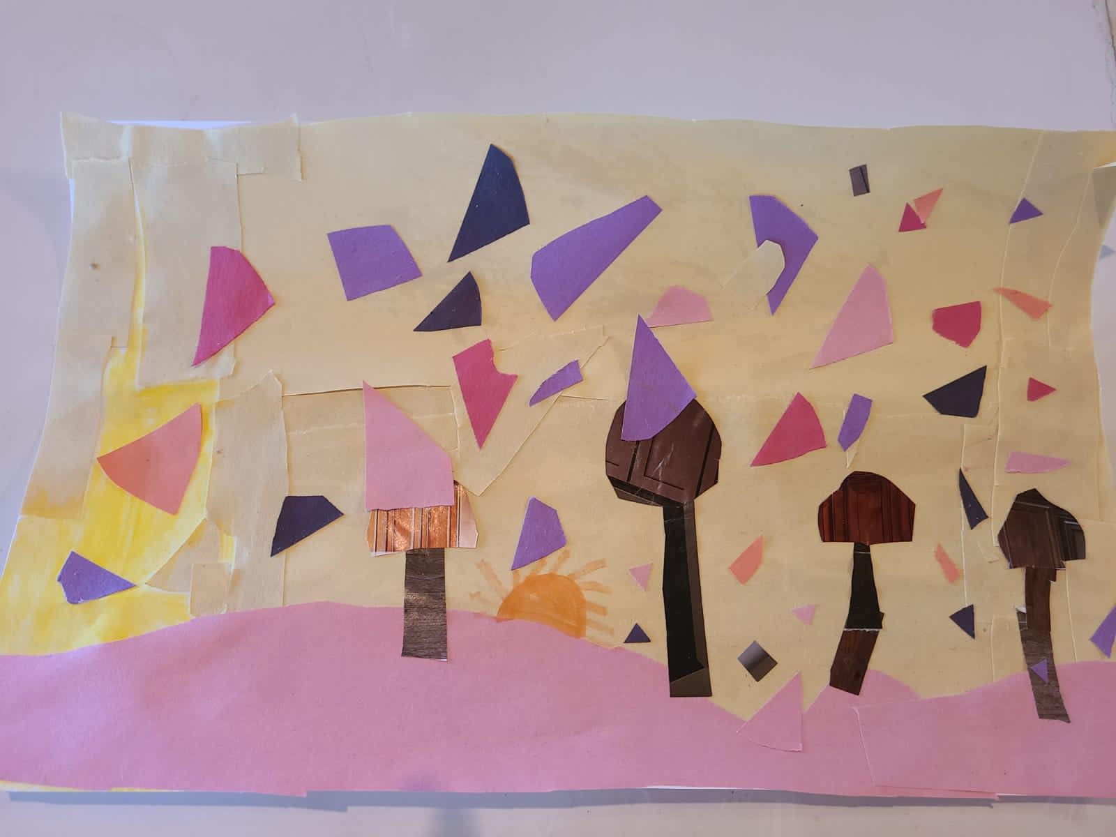 Fall collages with Grades 1 and 2 - International School Blog